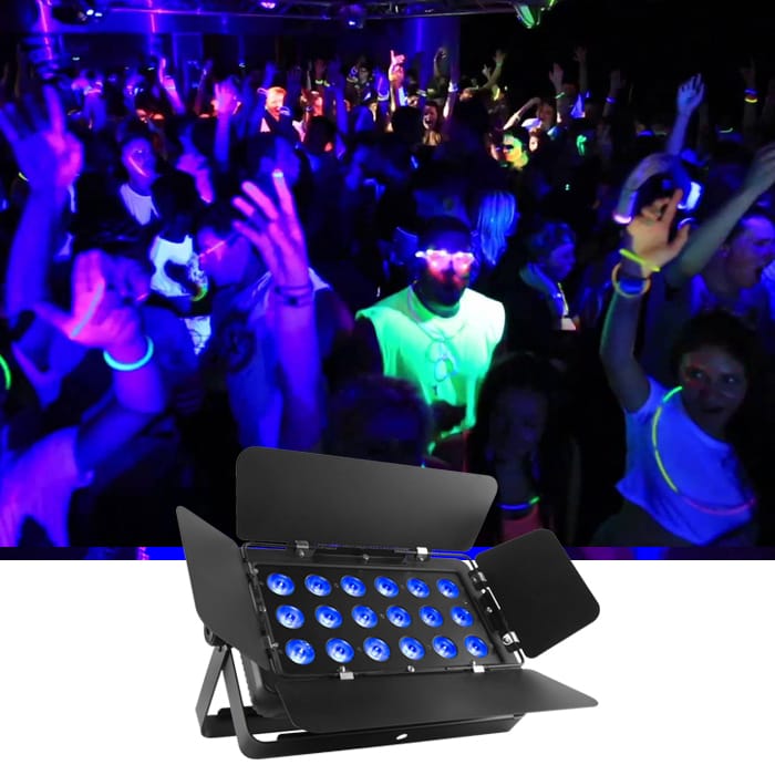 UV Light LED Panel Hire | Feel Good Events | Melbourne