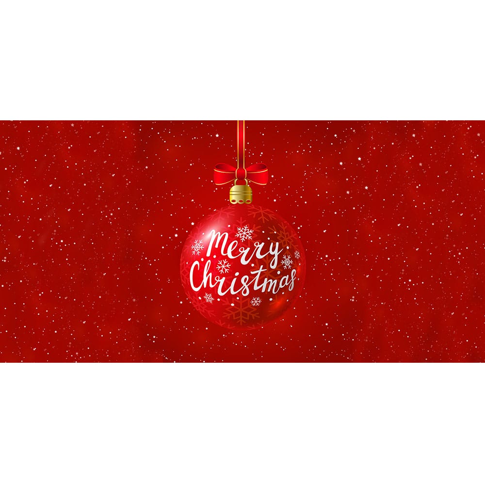 Merry Christmas Backdrop Hire Feel Good Events Melbourne