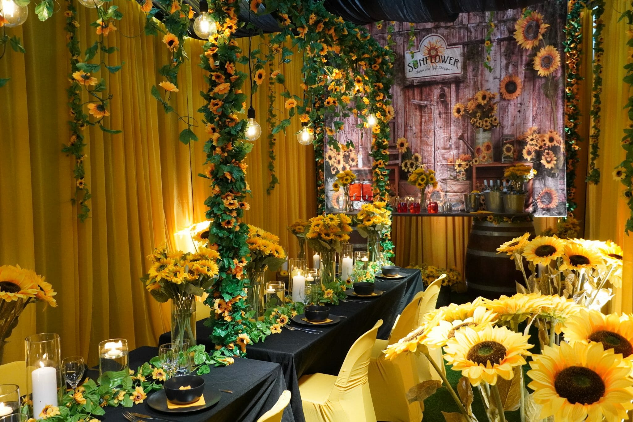 Sunflower Party Theme | Feel Good Events | Melbourne