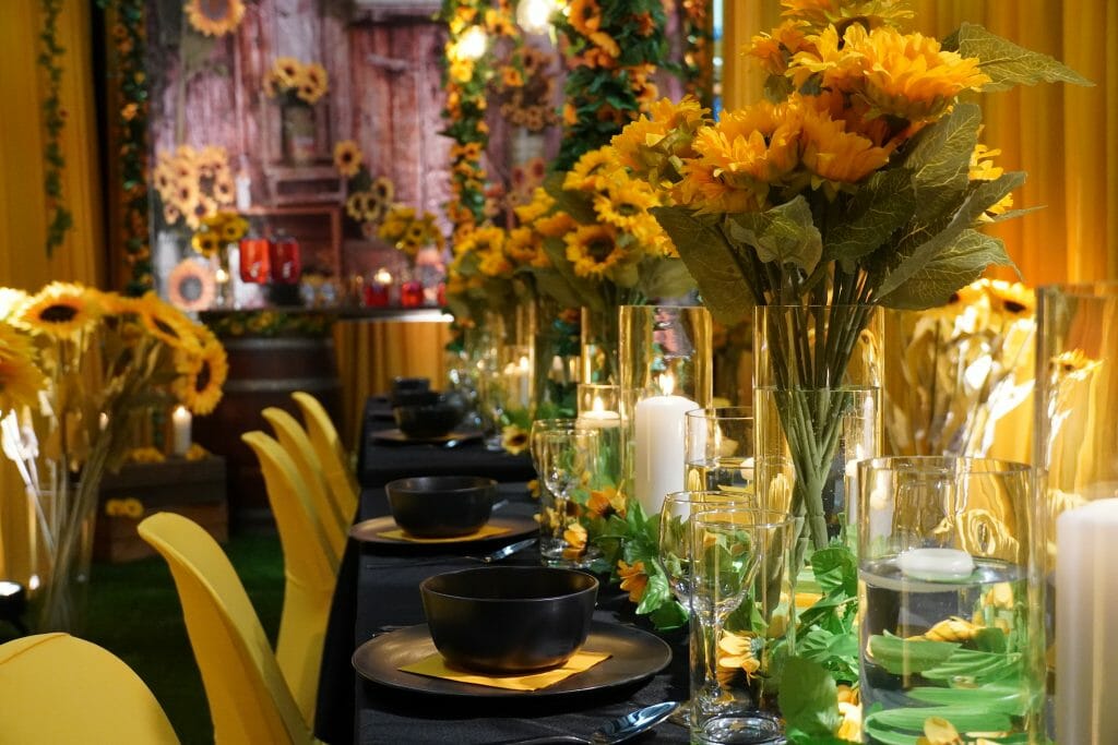 Sunflower Party Theme | Feel Good Events | Melbourne