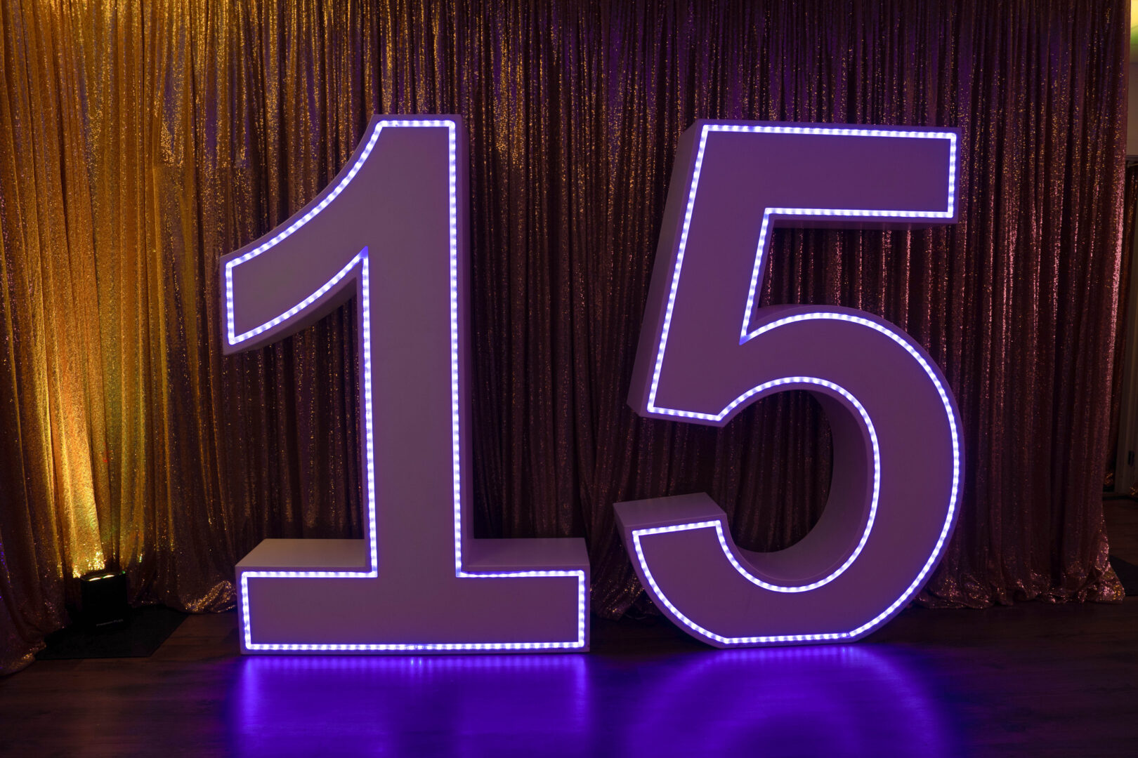 Large Light Up Numbers | Feel Good Events | Melbourne